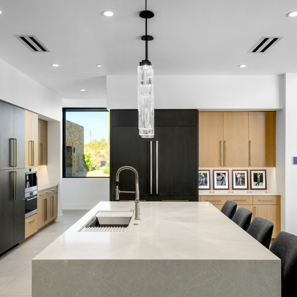 Designer Pendant Lights in Desert Island Retreat | Hammerton Studio